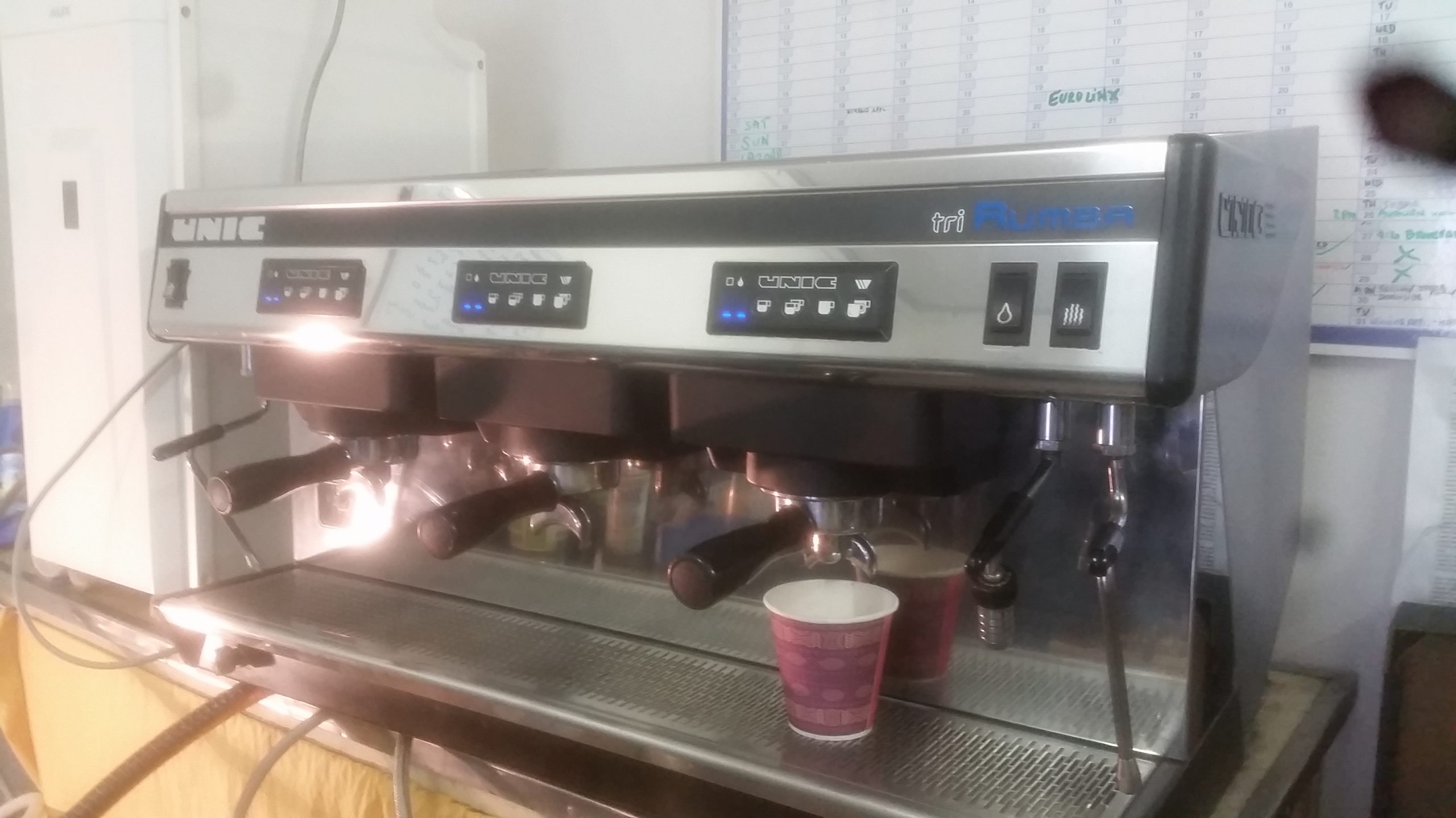 Unic tri Rumba Blue 3 group – Gold Cup Espresso Services